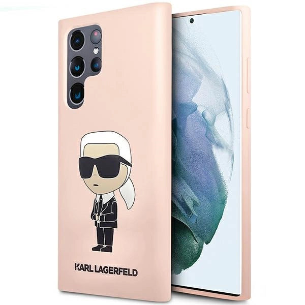 Karl Lagerfeld KLHCS23LSNIKBCP Sam S23 S918 Ultra hardcase pink/pink S ...